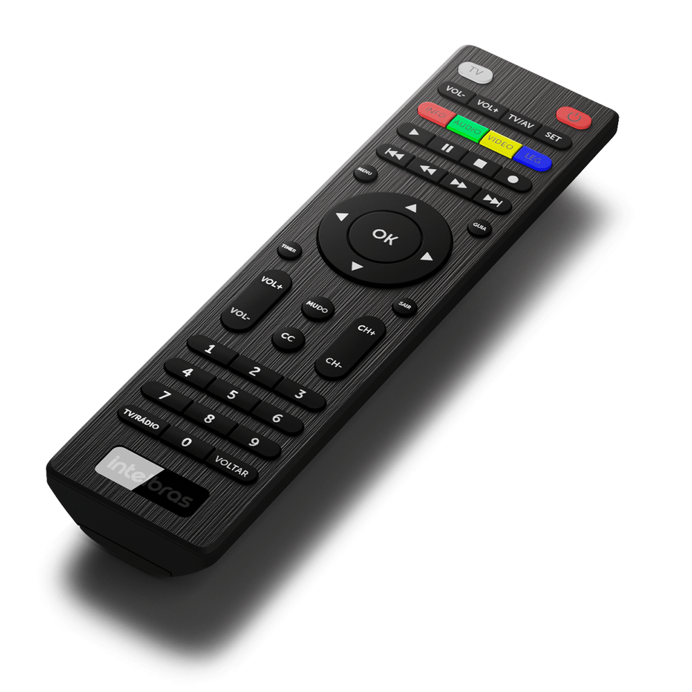 Receptor Digital de TV via Satélite C/Gravador Intelbras RDS 840 - intelbras