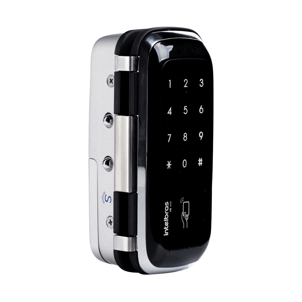 Fechadura Digital Para Portas de Vidro Intelbras FR400 - intelbras